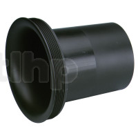 Bass-reflex tube Monacor BR-100HP, internal diameter 138 / 93 mm ...